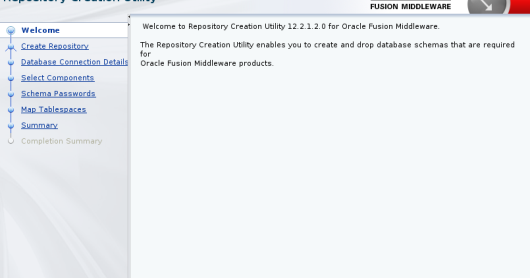 Initial Configuration Of Fusion Middleware After The Installation Oraclenext Solution To