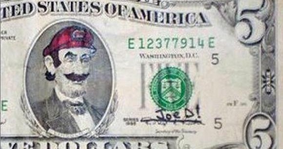7 Funniest Examples of When Geeks Deface Money - The Geek Twins