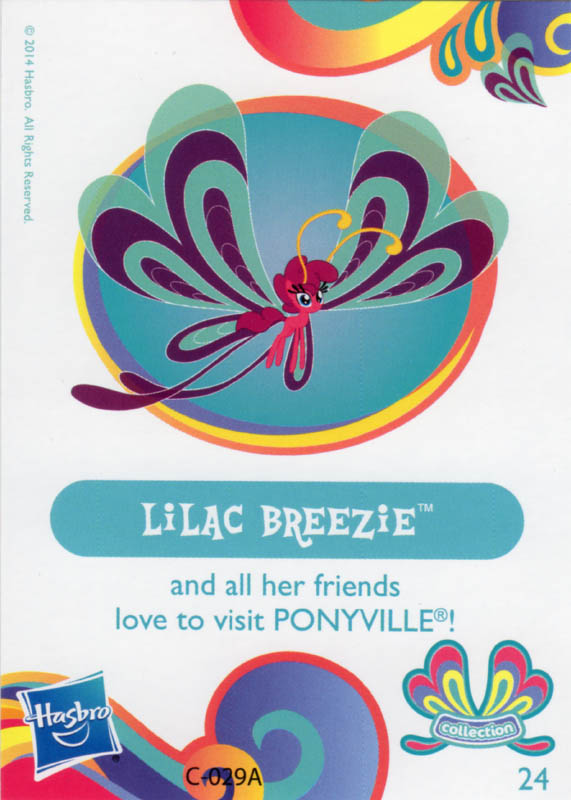 MLP Lilac Breezie Blind Bag Cards | MLP Merch