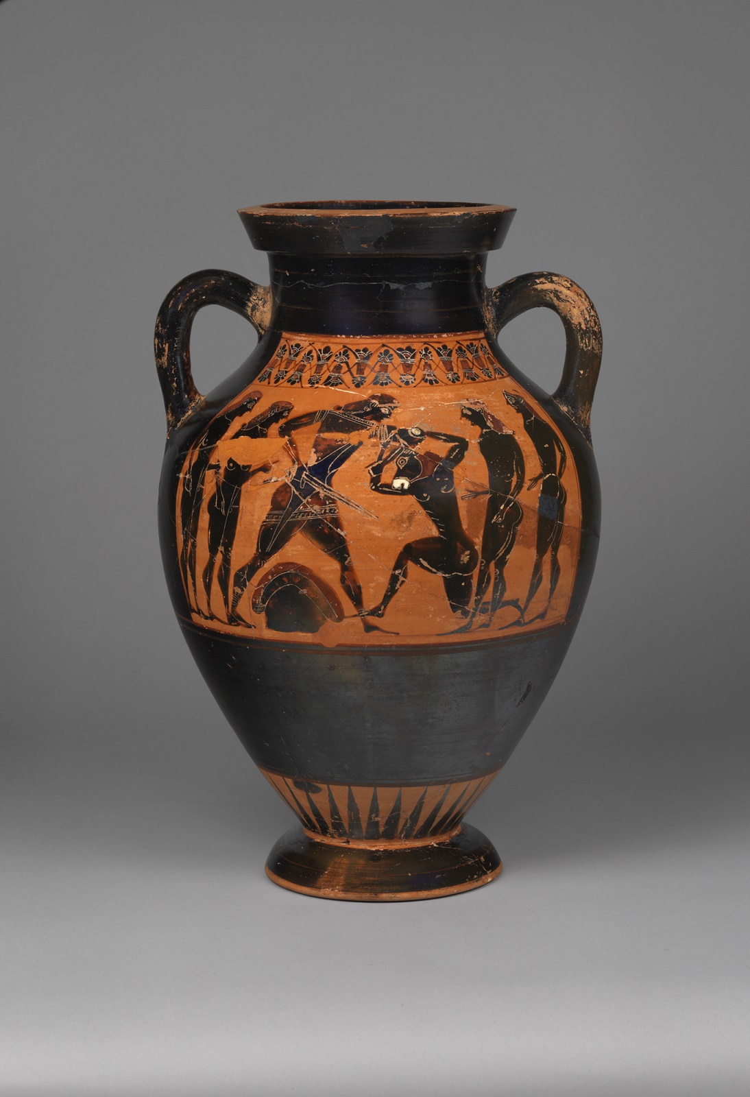 Spencer Alley: Theseus - Painted Terracotta from Ancient Greece