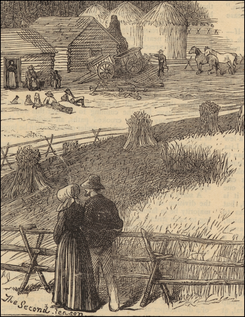 All This Is That: Life in British North America engraving, circa 1878