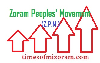 Mizoram Election 2018 - Zoram Peoples' Movement (ZPM) | TIMES OF MIZORAM