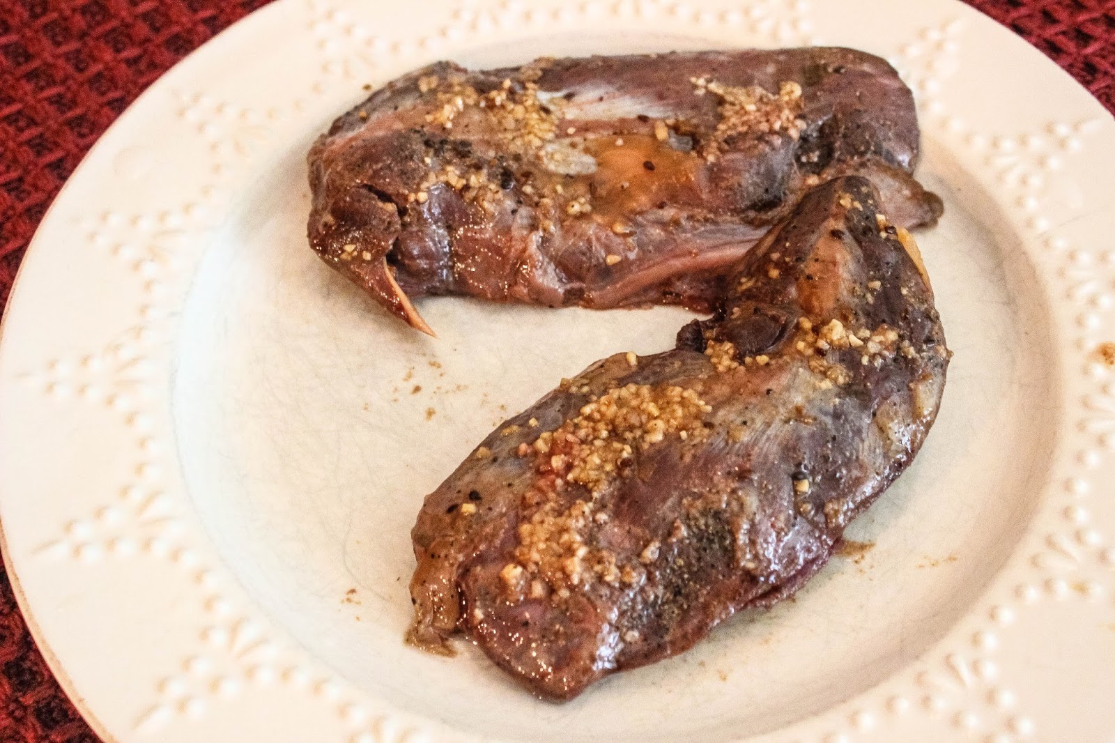 Cannundrums: Emu Tenderloin - Sous Vide