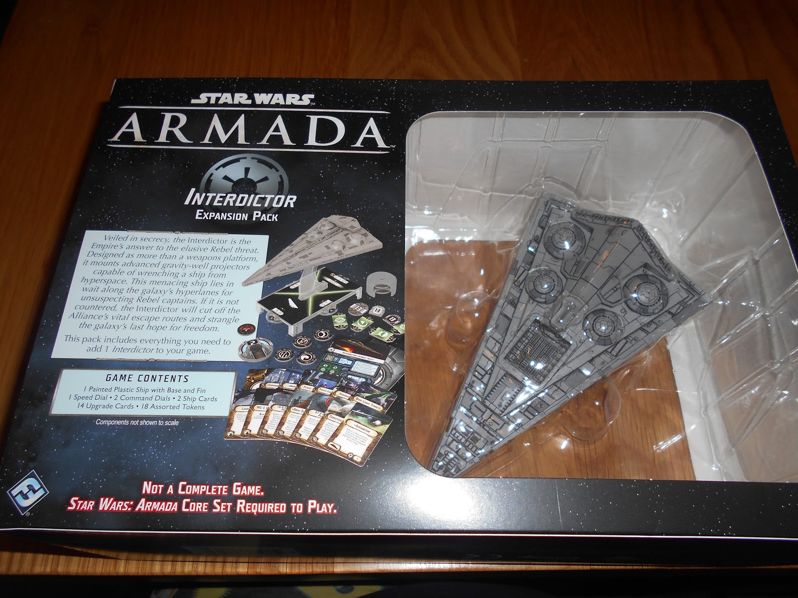 Star Wars Armada Interdictor Expansion Pack from Fantasy Flight Games