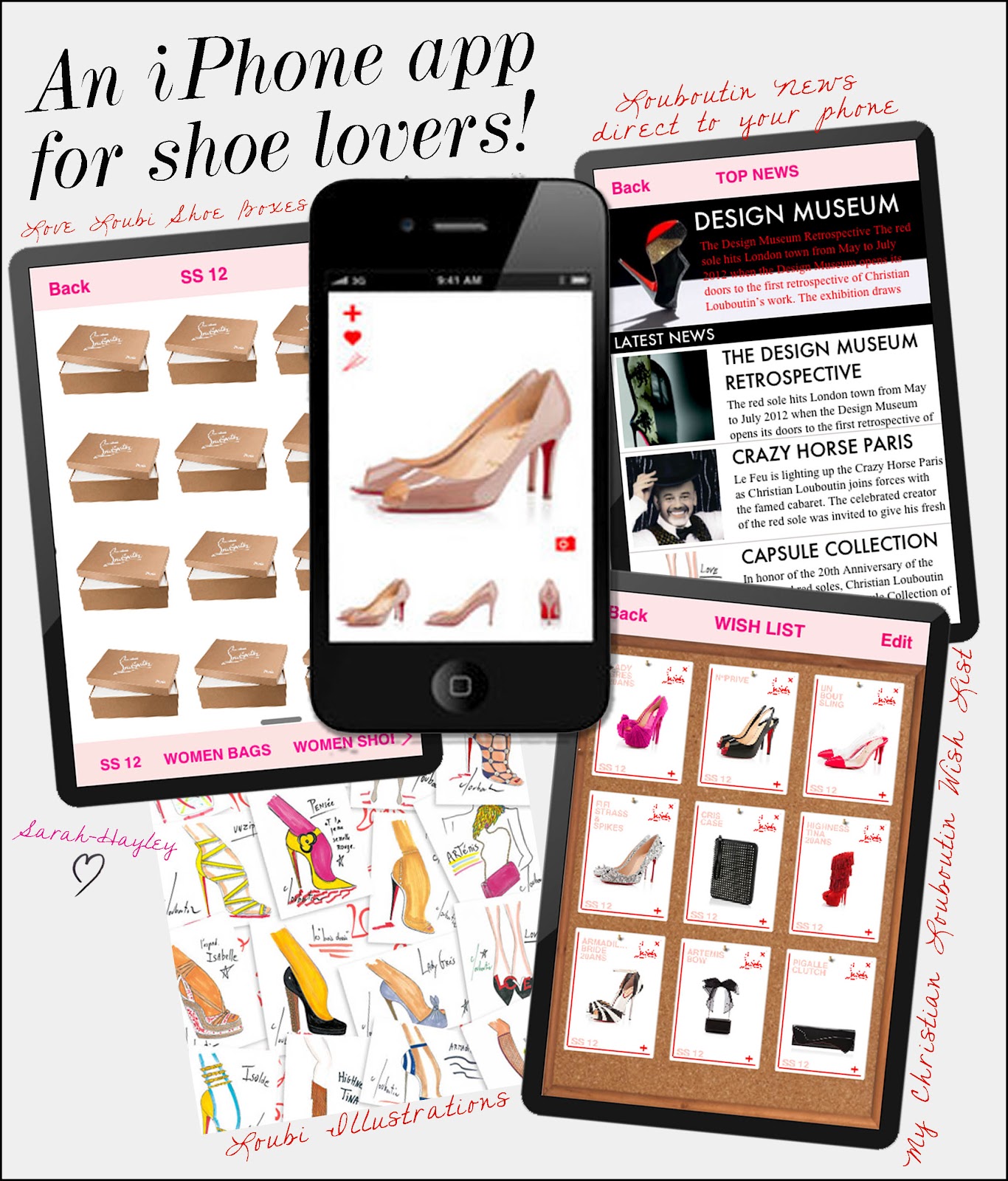 A Stylish Shoe App for your iPhone by Christian Louboutin - by Sarah ...