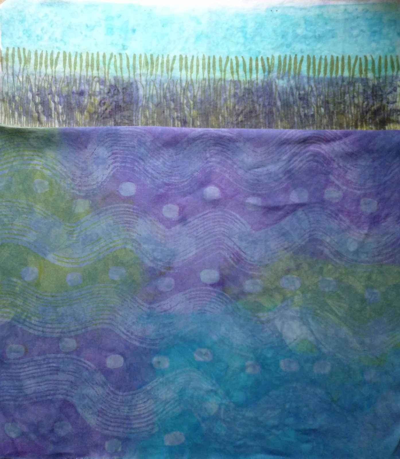 sew sew art: New work on the Landscapes
