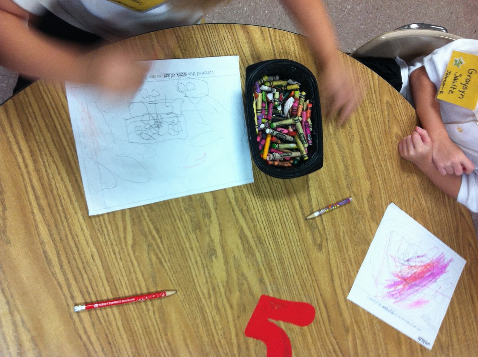 ChumleyScobey Art Room: Beginning the Year with Kindergarten