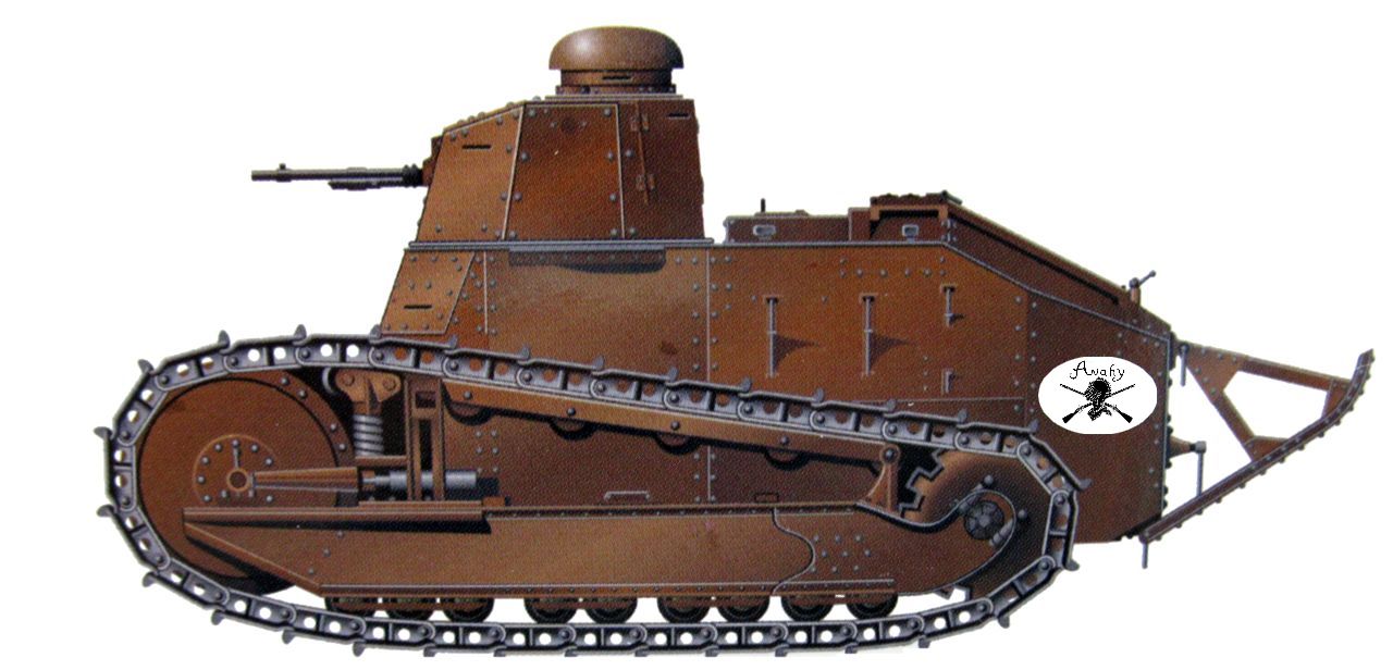 Panzerserra Bunker- Military Scale Models in 1/35 scale: Renault FT 17 ...