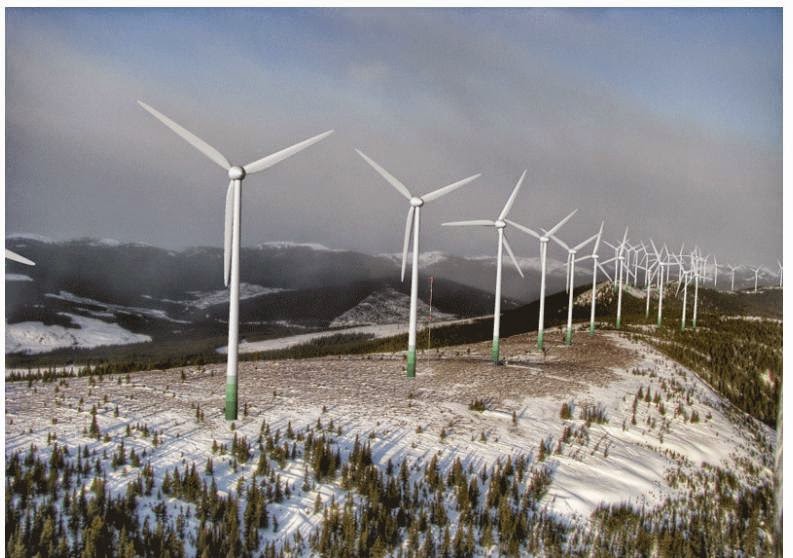pipelines and carbon tax: 21 Wind Power for British Columbia