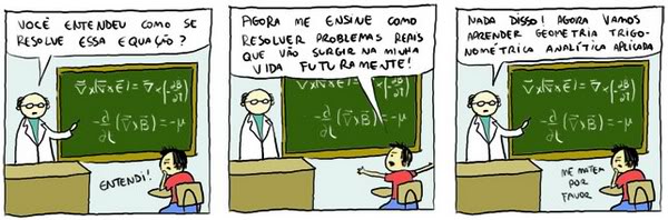 Ana Caroline Botelho Biazin: Algumas tirinhas sobre matemática
