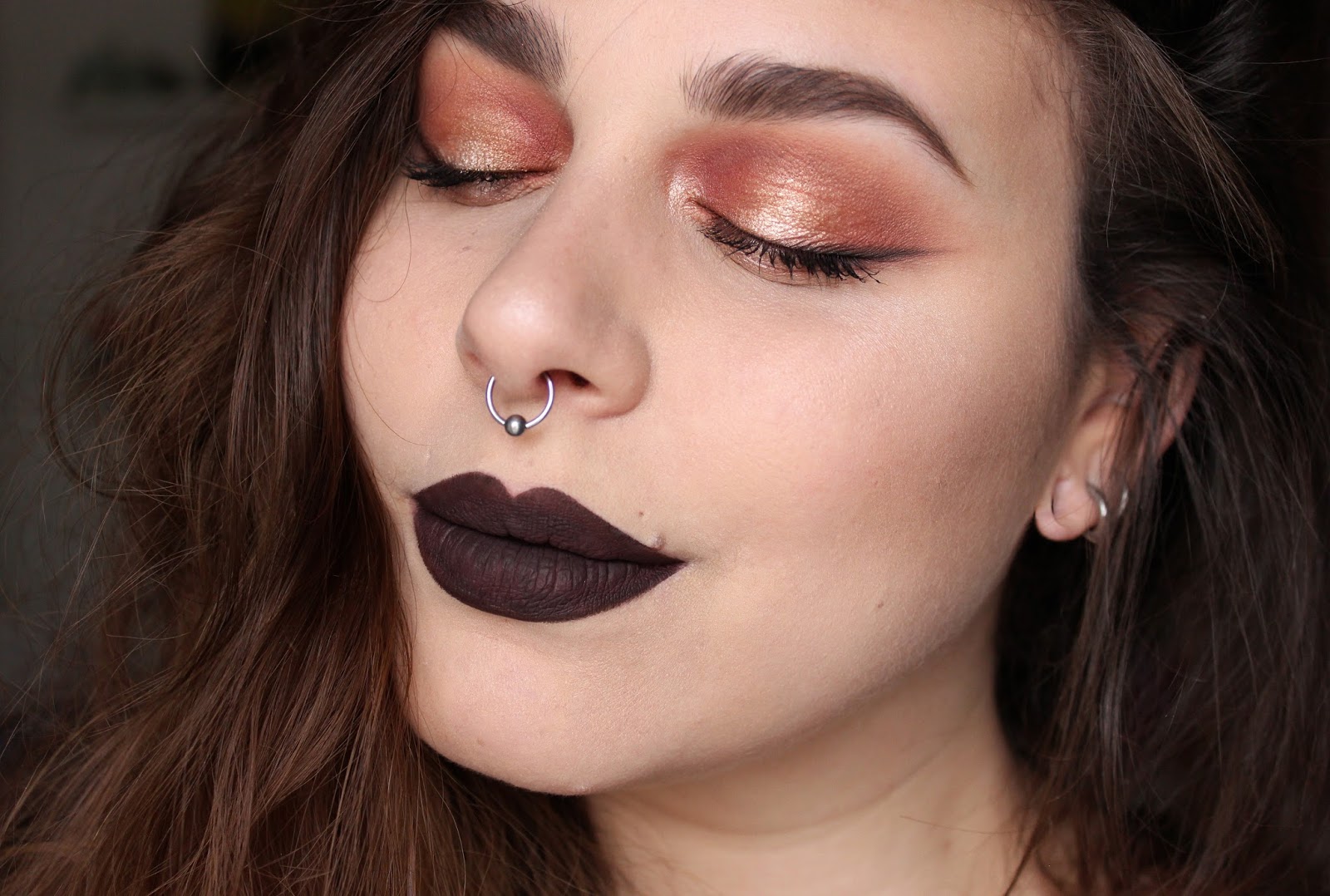 La Vie En..Cosmétiques: Face of the Day | Gothic Brown