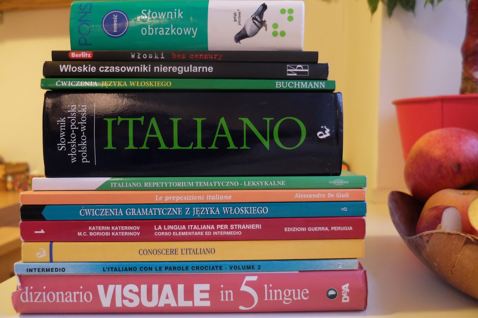 dr Olga Broniś: Libri per imparare l'italiano