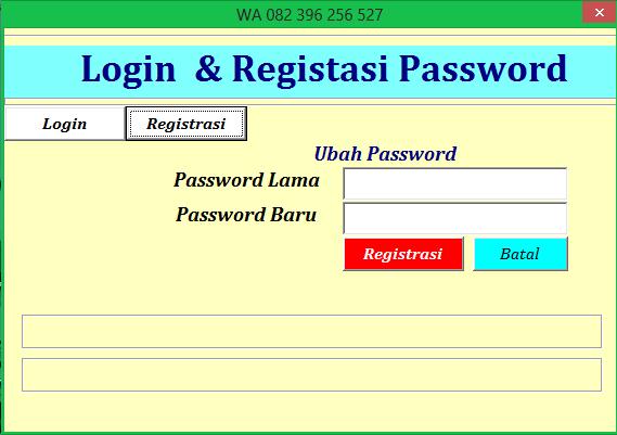 Cara Membuat Form Login dan Registrasi Password Menggunakan VBA Excel - TUTORIAL DEXCEL