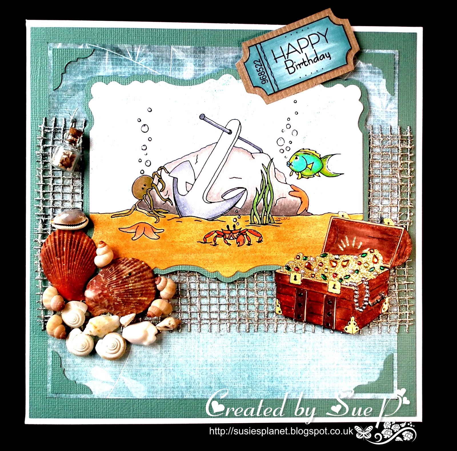 Planet Susie: MY LITTLE TREASURE UNDER THE OCEAN