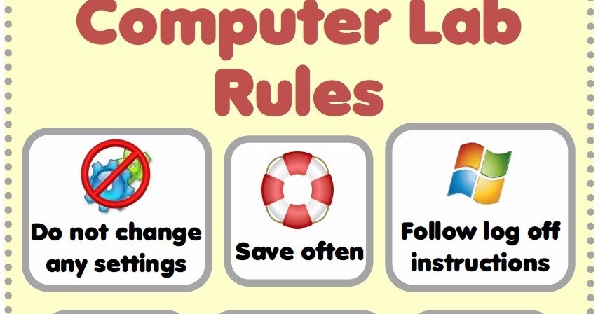 Welcome to UniKL Tan Sri: Safety in Computer Lab