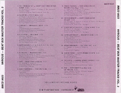RETRO DISCO HI-NRG: Beat Box Master Tracks Vol. 3 (1988) (non-stop ...