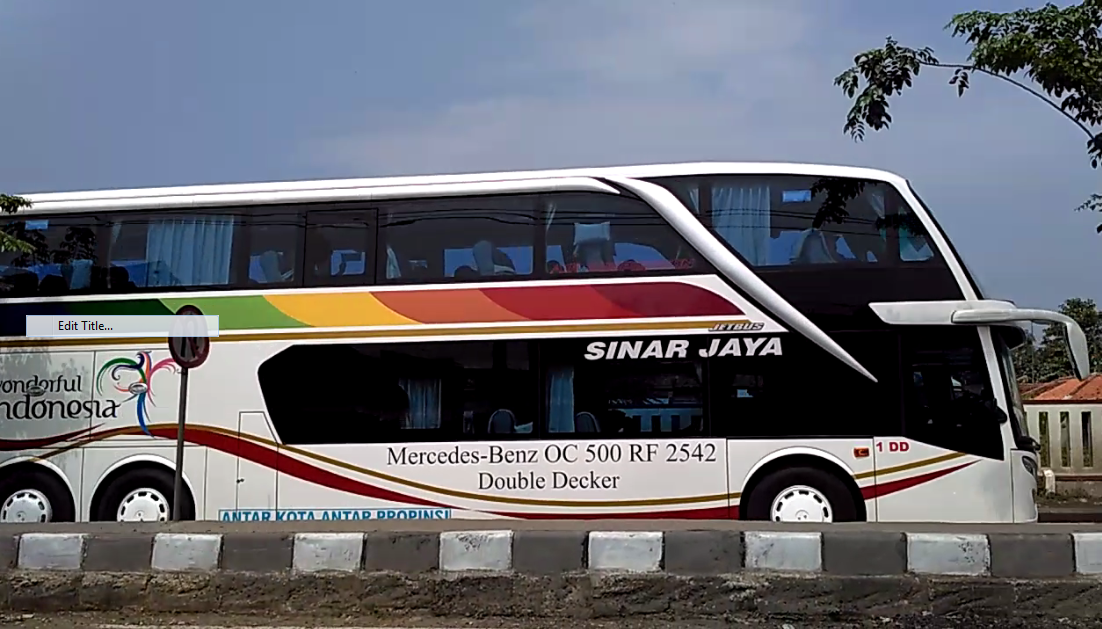 Ternyata ini 3 Bus Mewah Sinar Jaya Double Decker, HD Prime, Jetliner ...