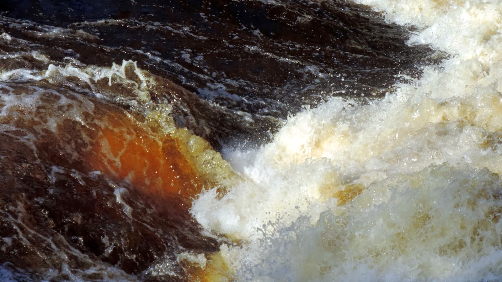 The Glebe Blog: Need some water ? The River Cree in Spate