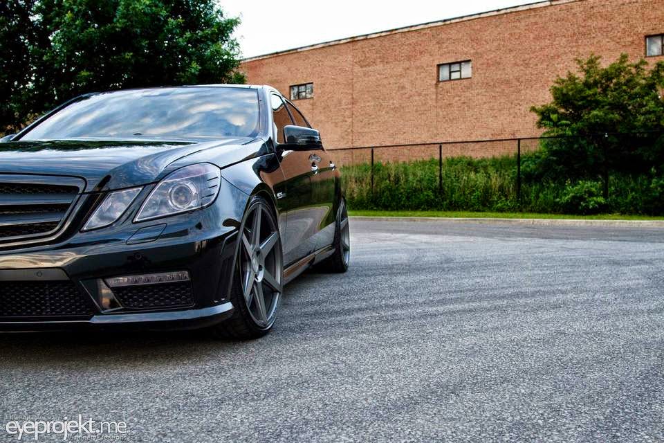 Mercedes-Benz E63 AMG on Stance Wheels SC-6 Slate Grey | BENZTUNING