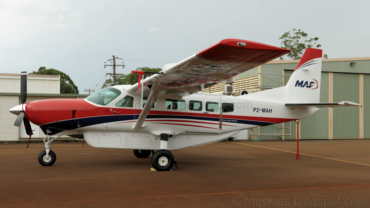 Far North Queensland Skies: MAF Cessna Caravan P2-MAH and Cheyenne N500 ...
