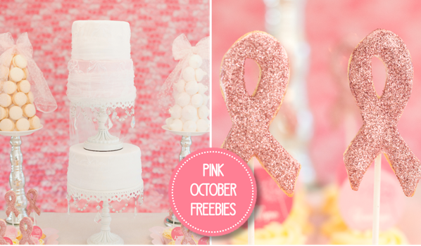 Pink October Free Party Printables - Party Ideas | Party Printables Blog