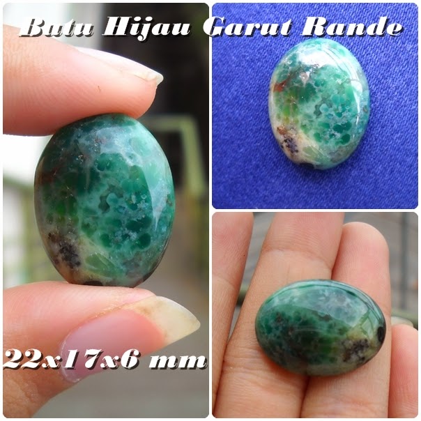 Pesona Batu Akik: BGR33- Batu Hijau Garut Rande .... Antik Dan Merona