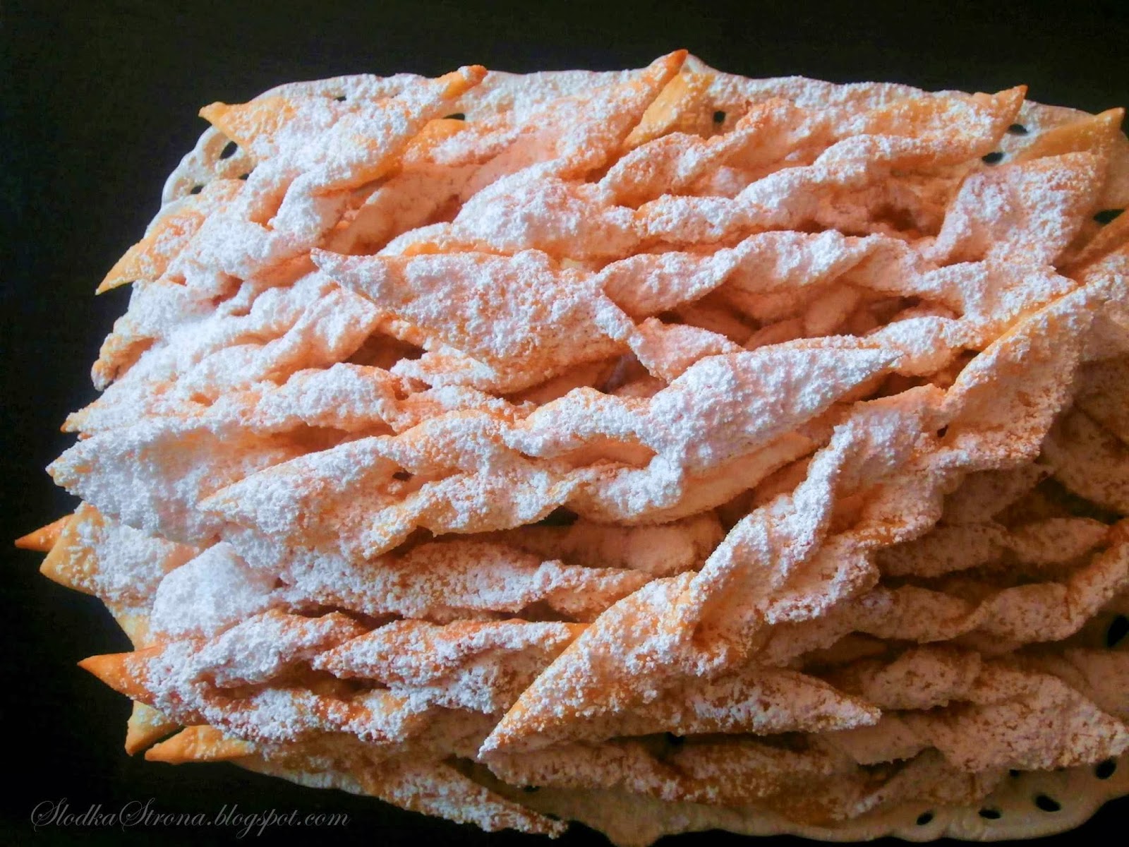 Słodka Strona: Faworki - "Chrust"