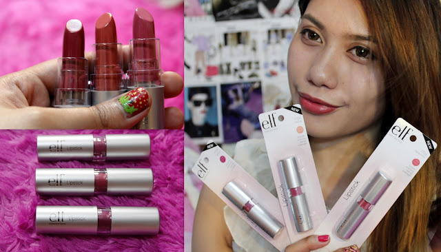 PURPLEHEIRESS: ELF Lipsticks (Tagalog Review)