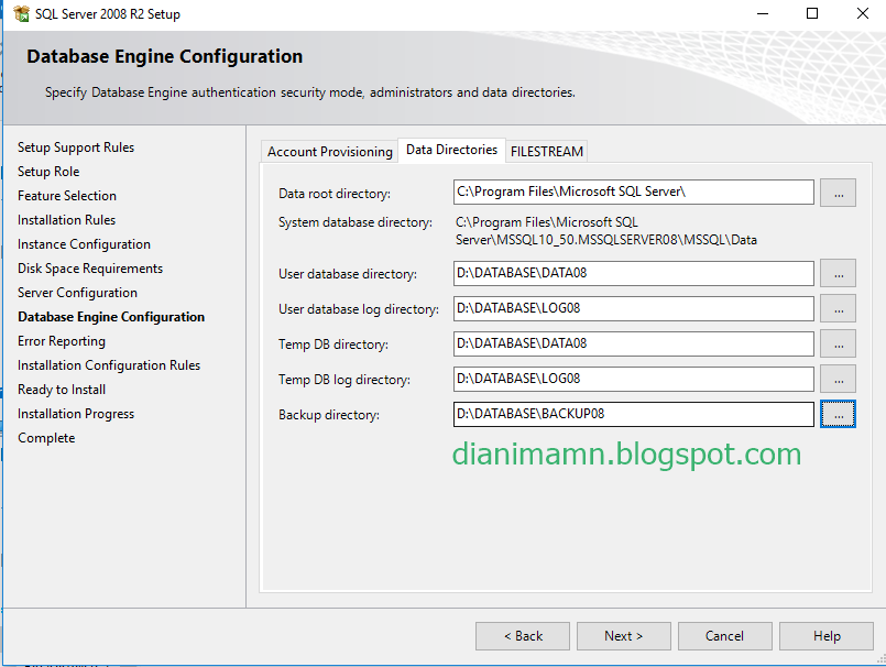 Cara Install SQL Server 2008 R2