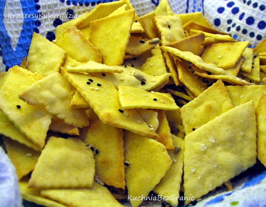 Kuchnia bez granic: Krakersy kukurydziane