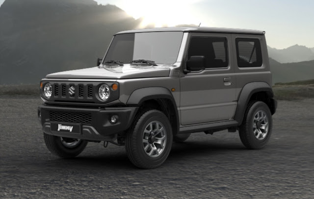 Suzuki Jimny 4 (2018 à 2023) - Couleurs et code peinture