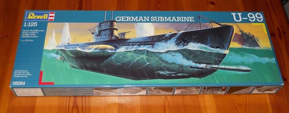 Maquetismo Estático: German Submarine U-99 Revell 1:125