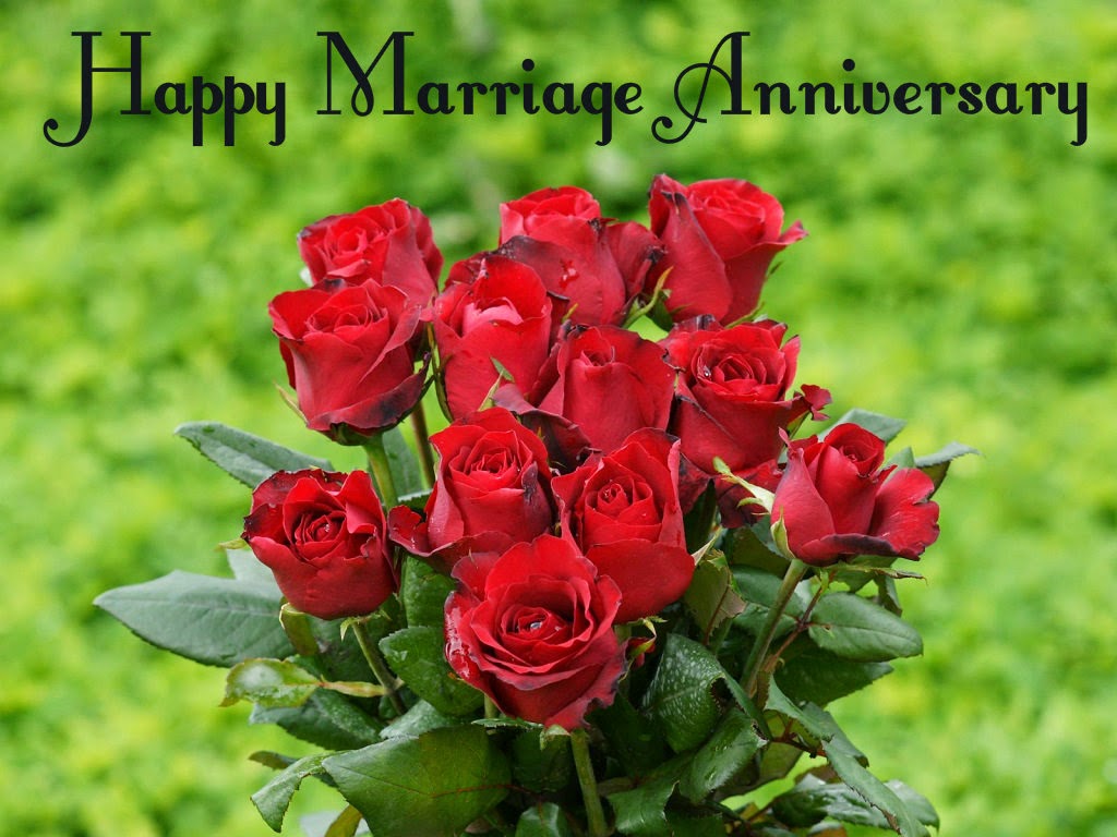Marriage Anniversary Red Rose Images Download | Festival Chaska
