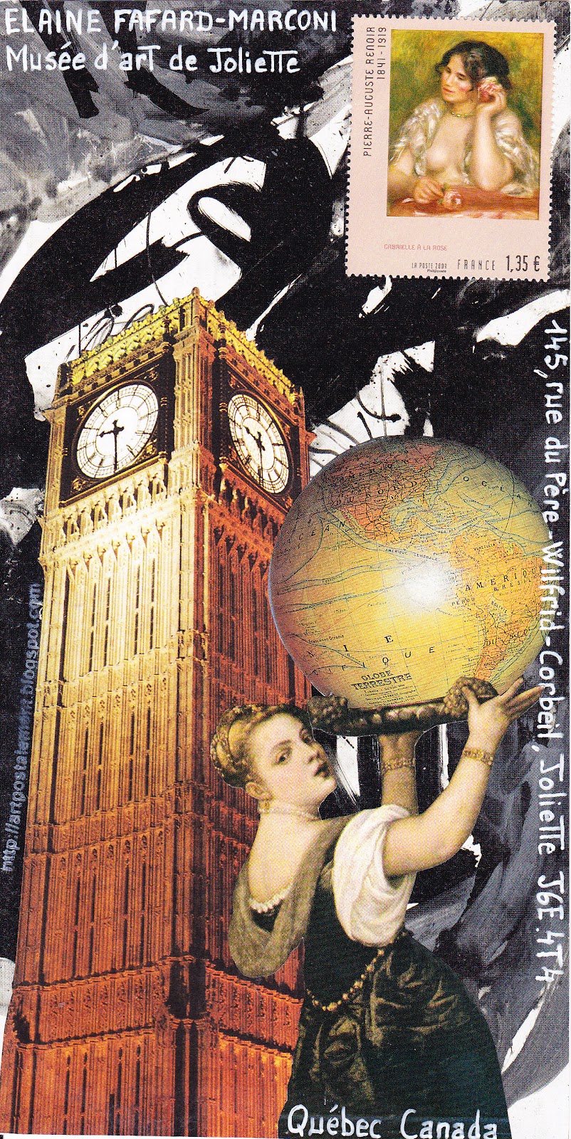 Art postalement votre Art postally yours: Projets d'art postal