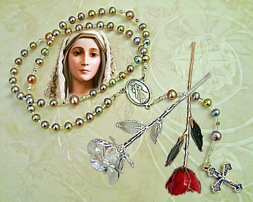 ...din imaginatie...: Puterea rugaciunii Rozariului