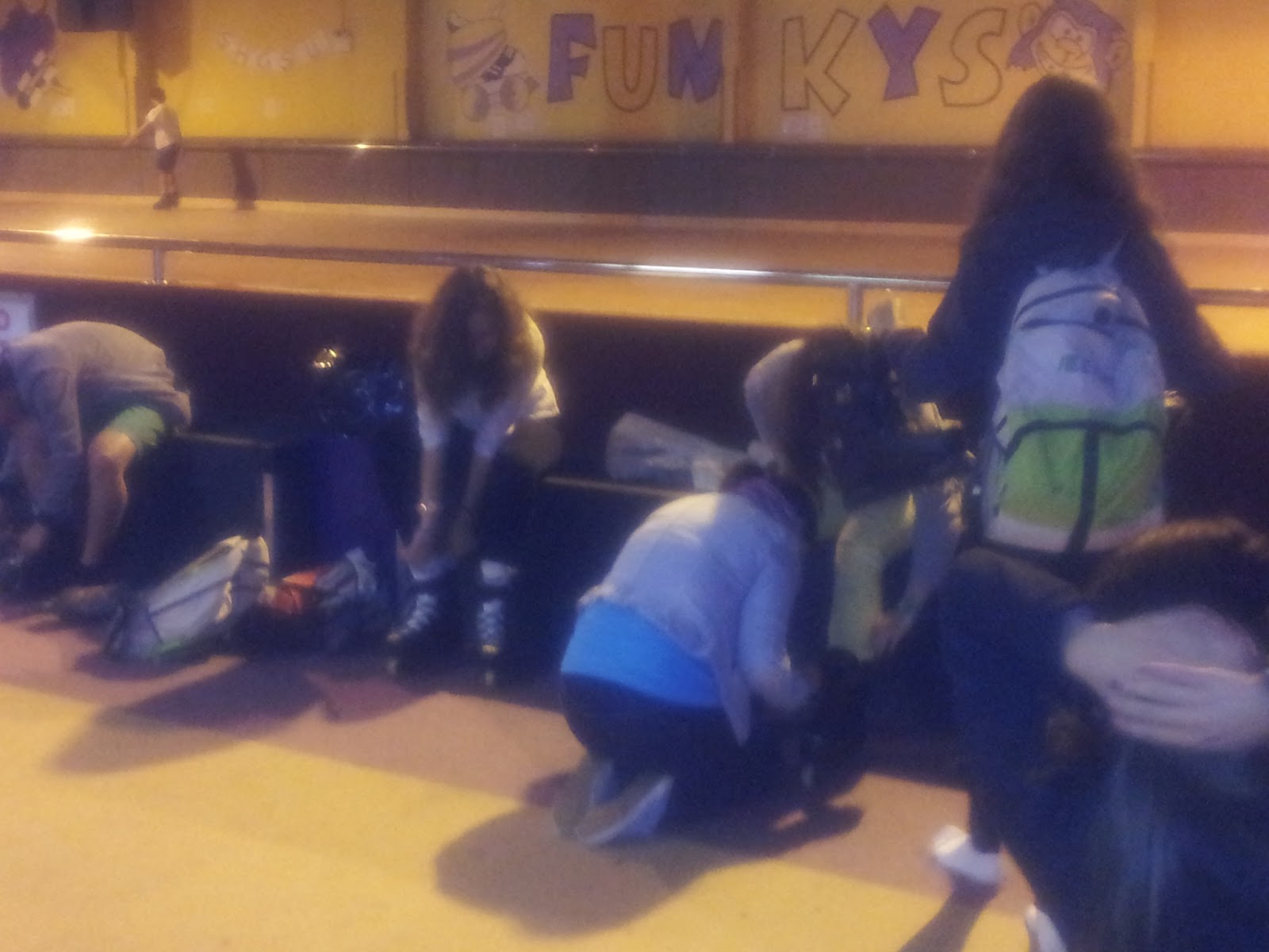 Norwich 2013: Rollerskating at Funky Monkey!