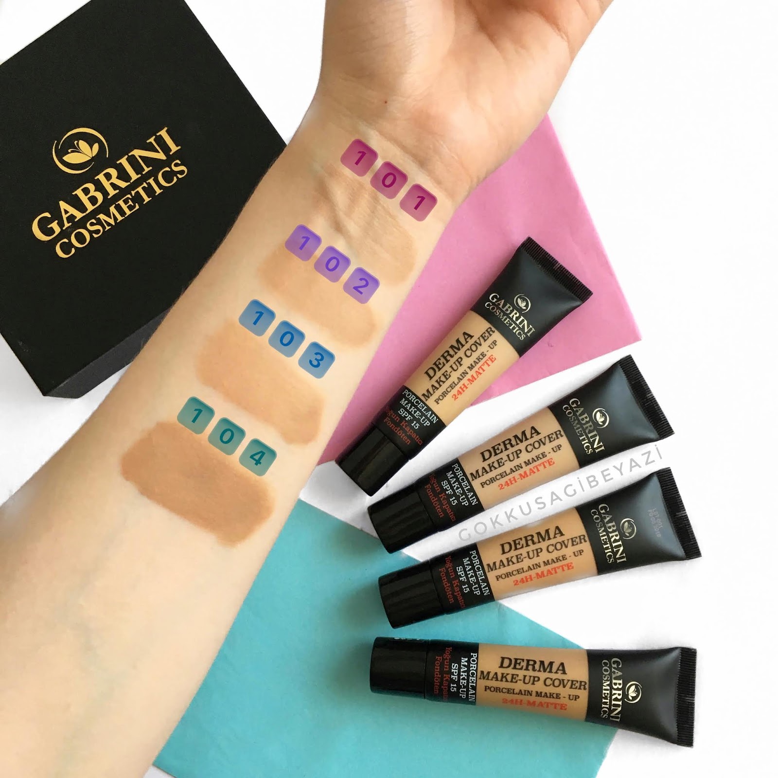 Gabrini Derma Makeup Cover Fondoten İncelemesi