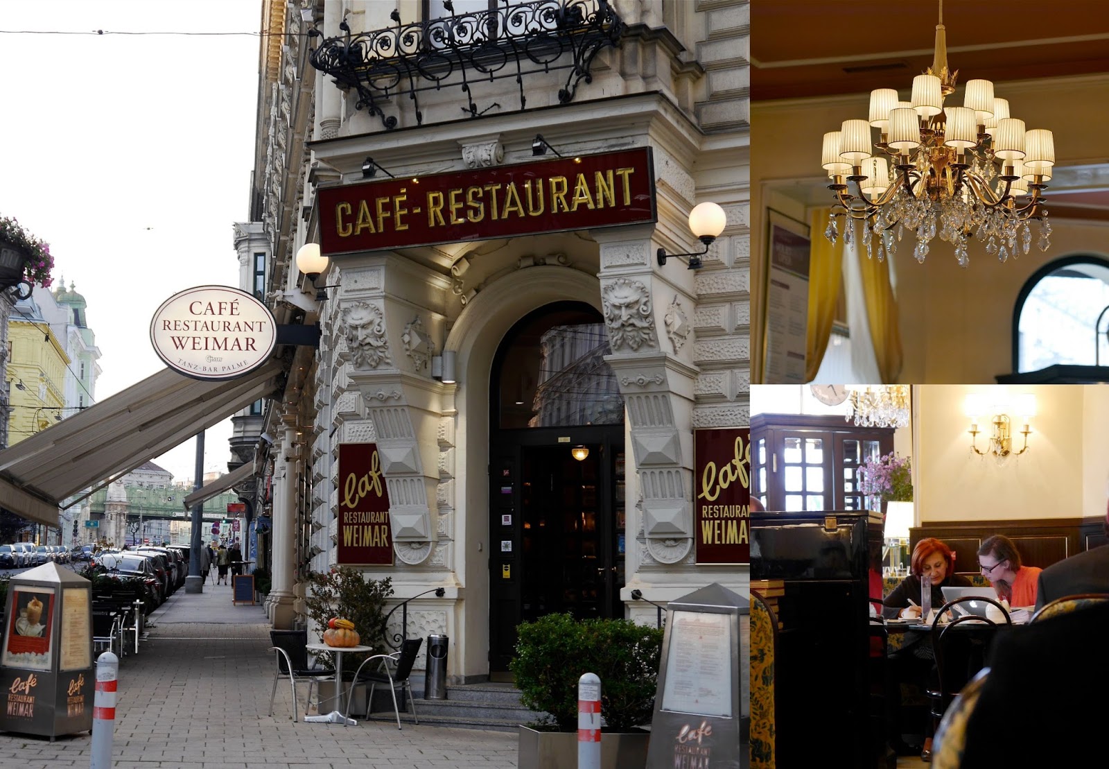 Le monde de Kitchi: 12 Monate - 12 Cafés: "Café Weimar", Wien, 9. Bezirk