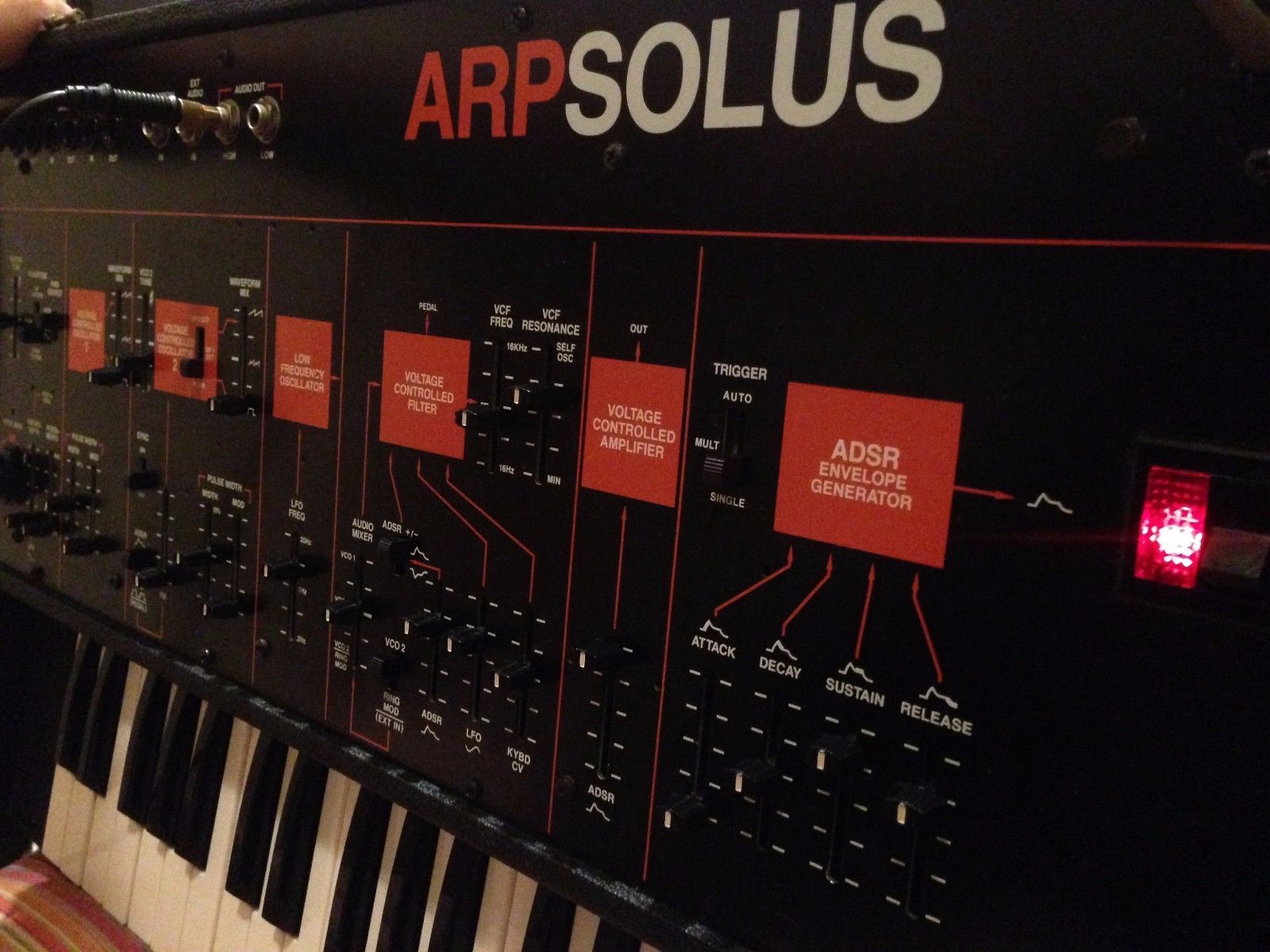 MATRIXSYNTH: Arp Solus Vintage Analog Synthesizer