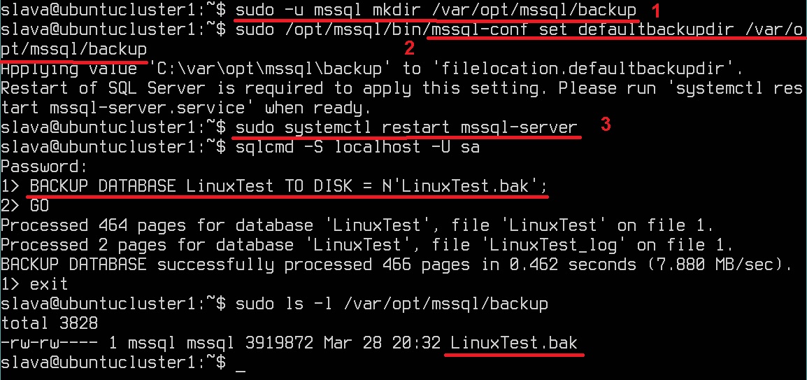 SQL Server Techniques: SQL Server on Linux. Set default backup ... SQL Server Techniques: SQL Server on Linux. Set default backup ...