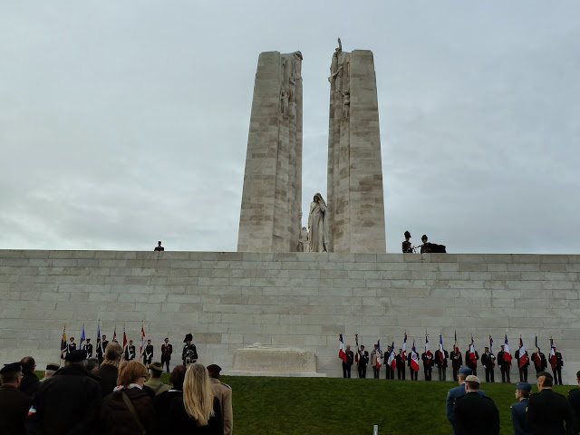 London Fischery: Remembrance Day at Vimy Ridge