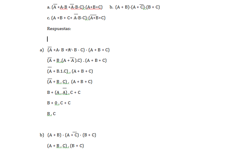 Matematicas Discretas: Álgebra Booleana