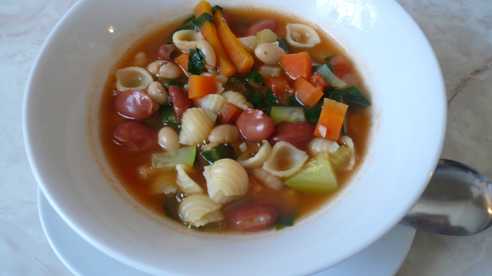 Sopa Minestrone - Mi Cocina Rápida