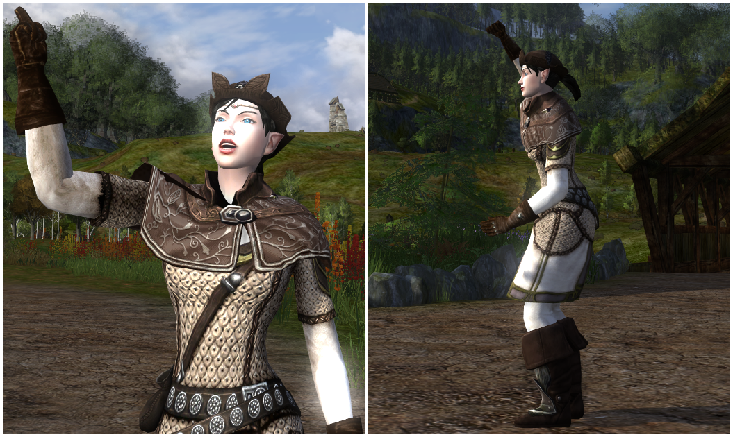 Material Middle-Earth: Walnut Wizard - Faewynn of Gladden