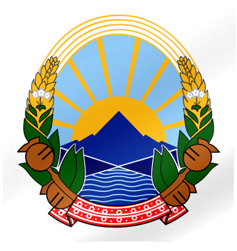 Flag of Macedonia (GIF) - All Waving Flags