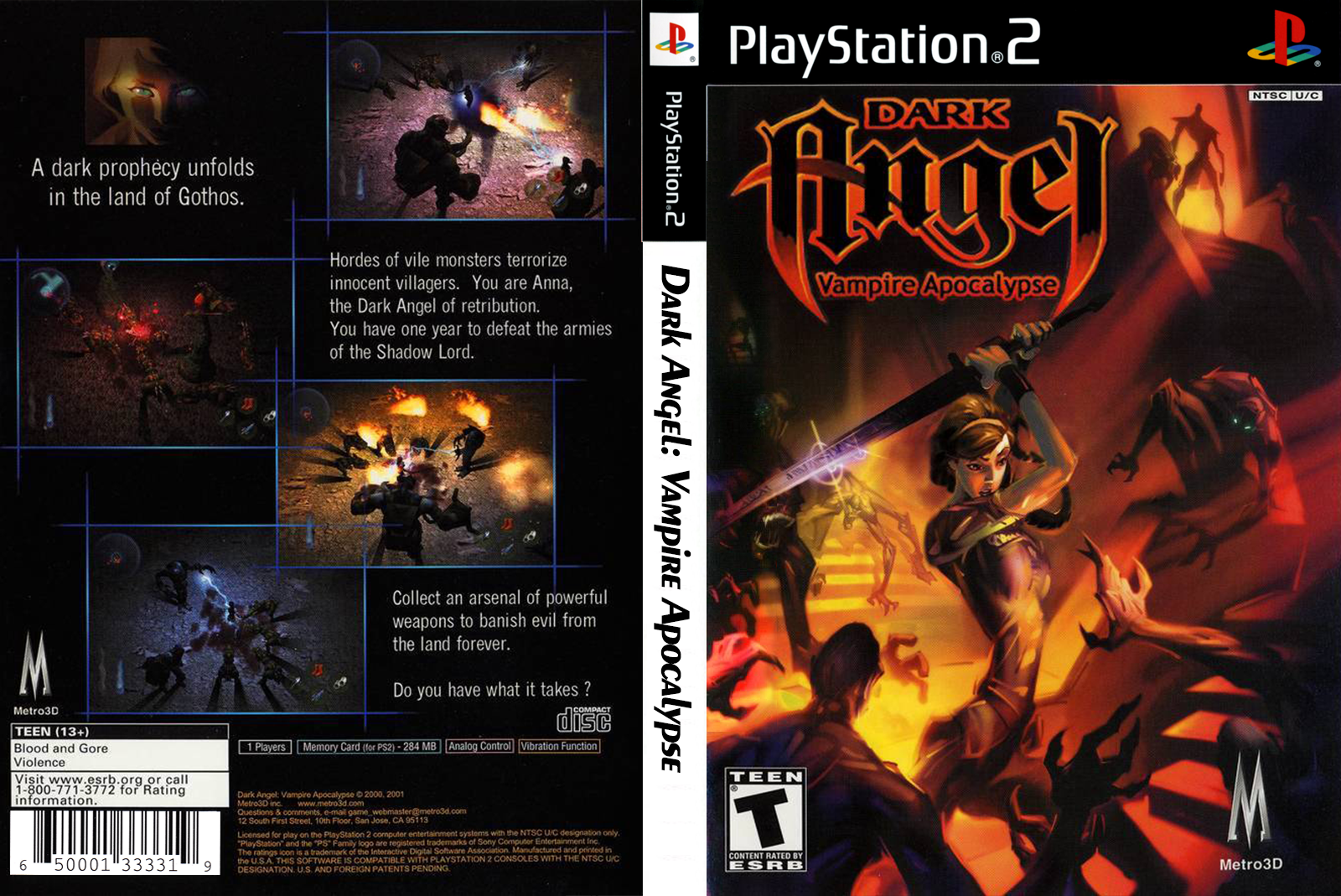 nos MUDAMOS!!: Dark Angel Vampire Apocalypse