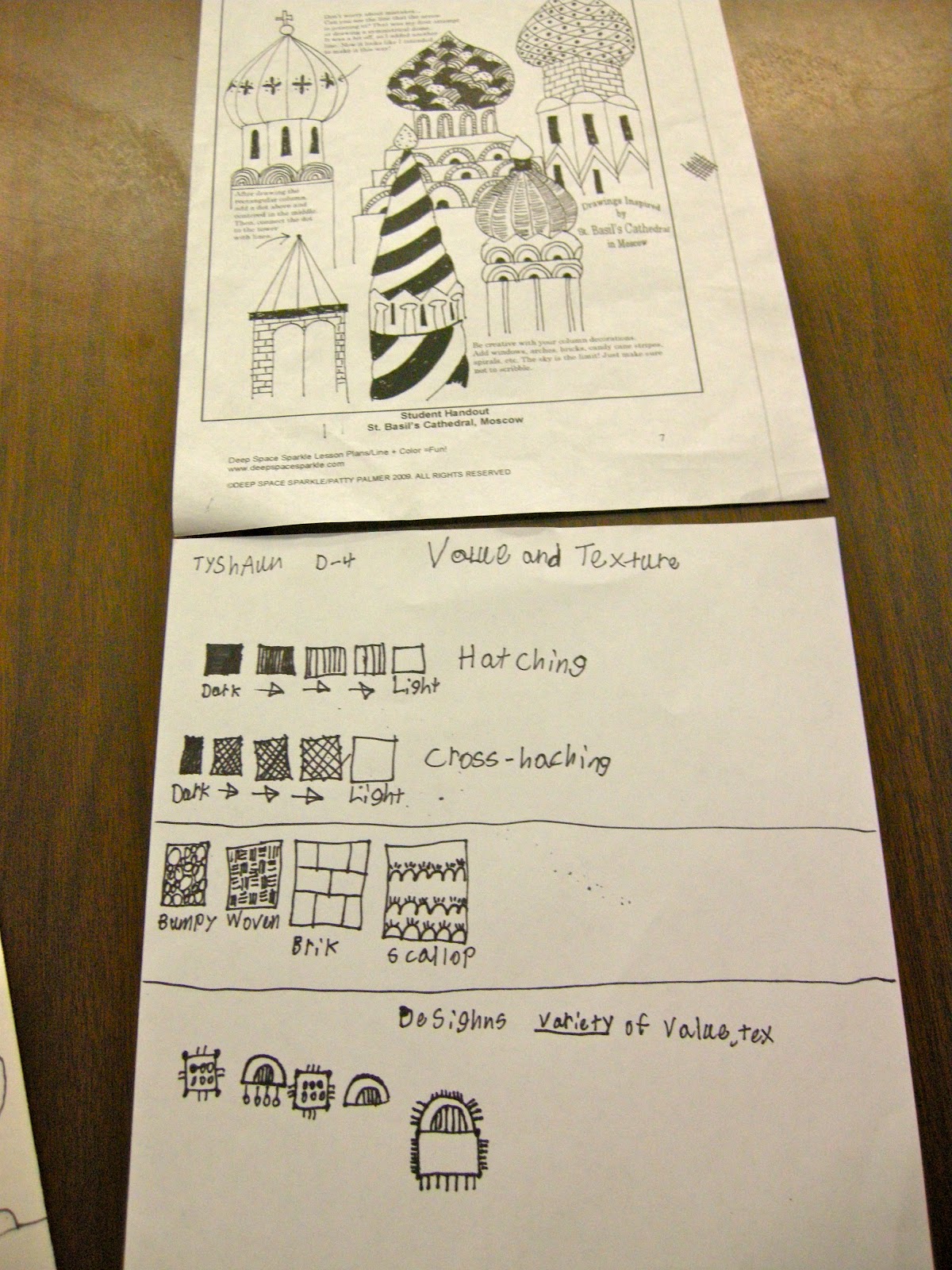 Zilker Elementary Art Class: 4th Grade Russian Architecture