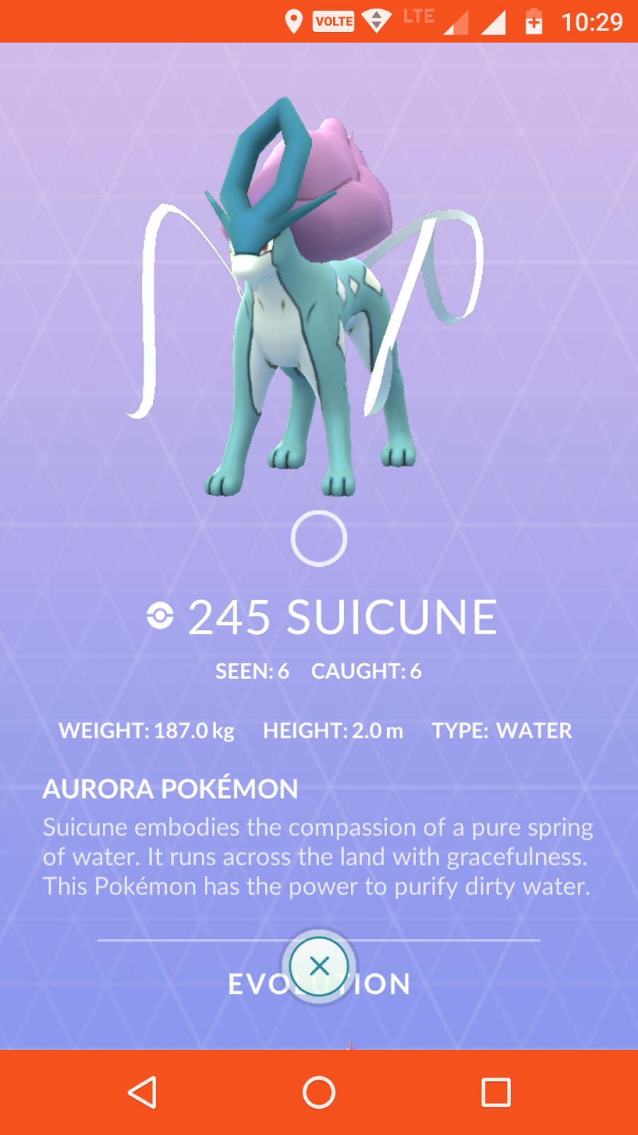 Gaming Apps: 100% Capture Rate on Suicune in Pokemon Go