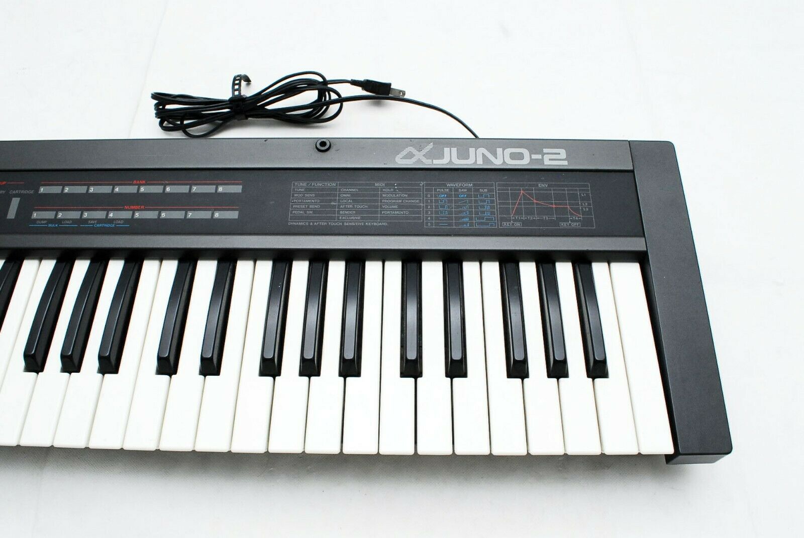 MATRIXSYNTH: Roland Alpha JUNO-2 Analog Synthesizer Keyboard SN 651925