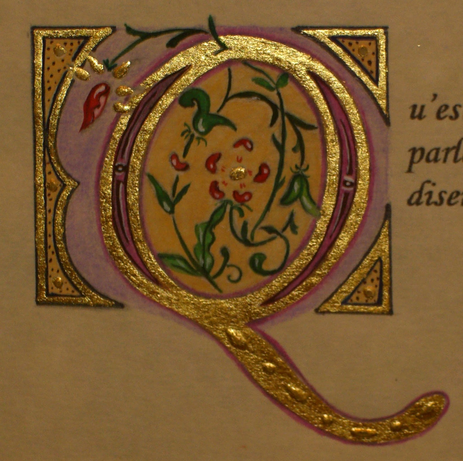 L'art en Lumière: Lettrines